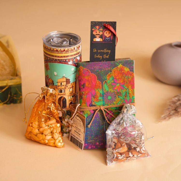Jubilant Joy Basket - Rajasthani Haat