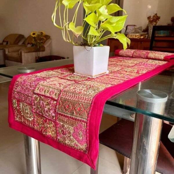 Classic Rajasthani Table Runner - Rajasthani Haat