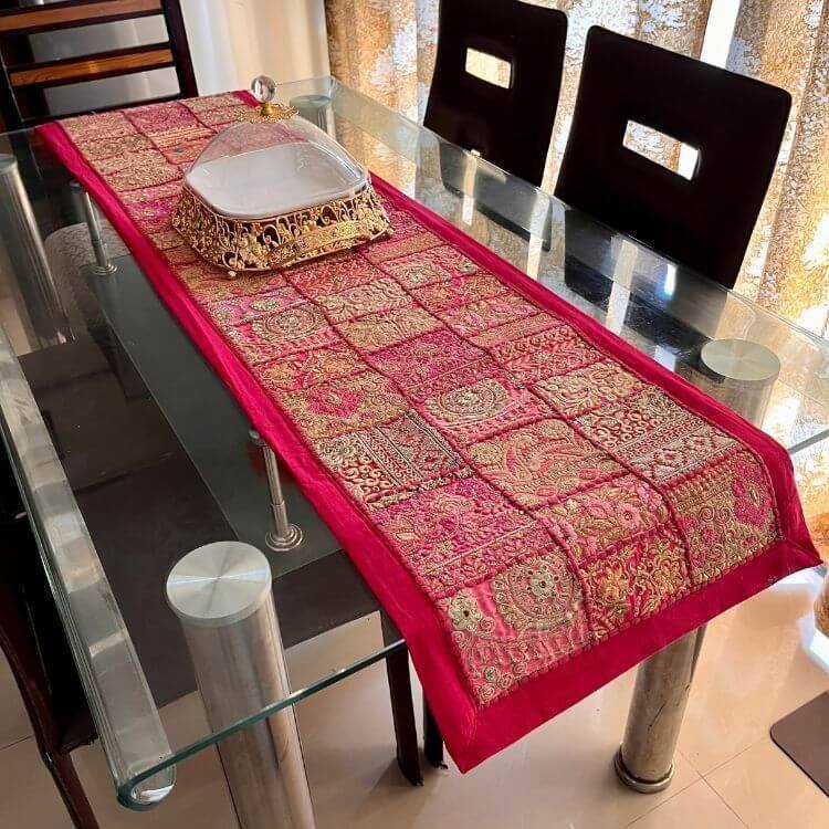 Classic Rajasthani Table Runner - Rajasthani Haat