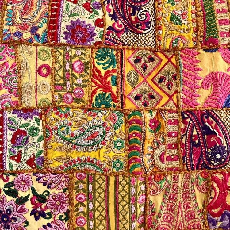 Patchwork Treasure Wall Piece - Rajasthani Haat